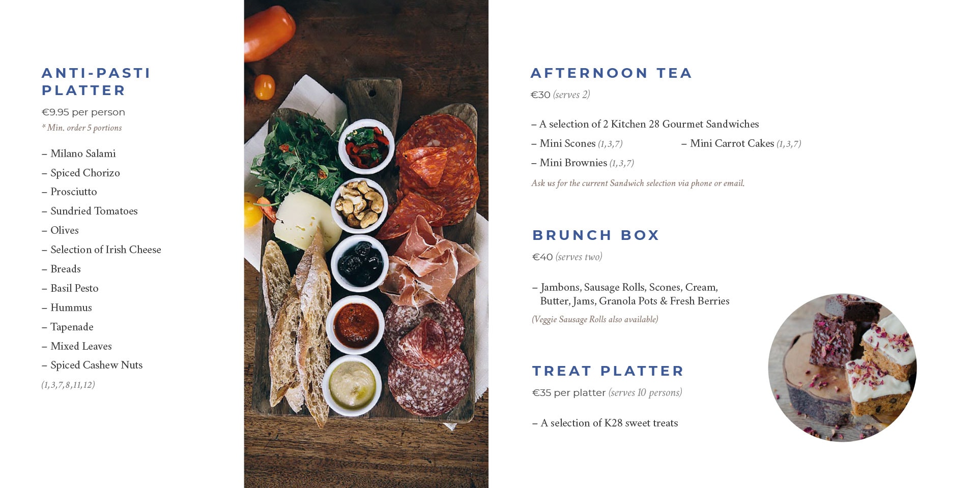 Catering - Kitchen 28 - Gourmet Deli & Cafe, Kilcoole